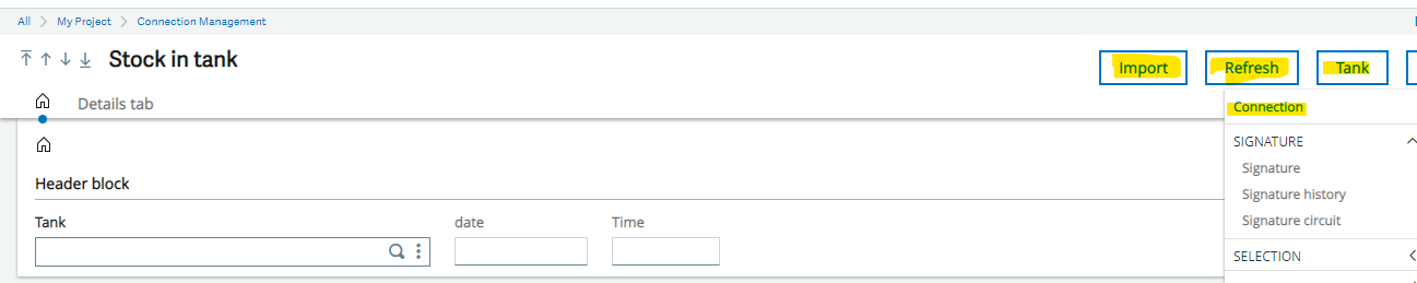 How to add buttons in Sage X3 V12? - GerminIT Innovation