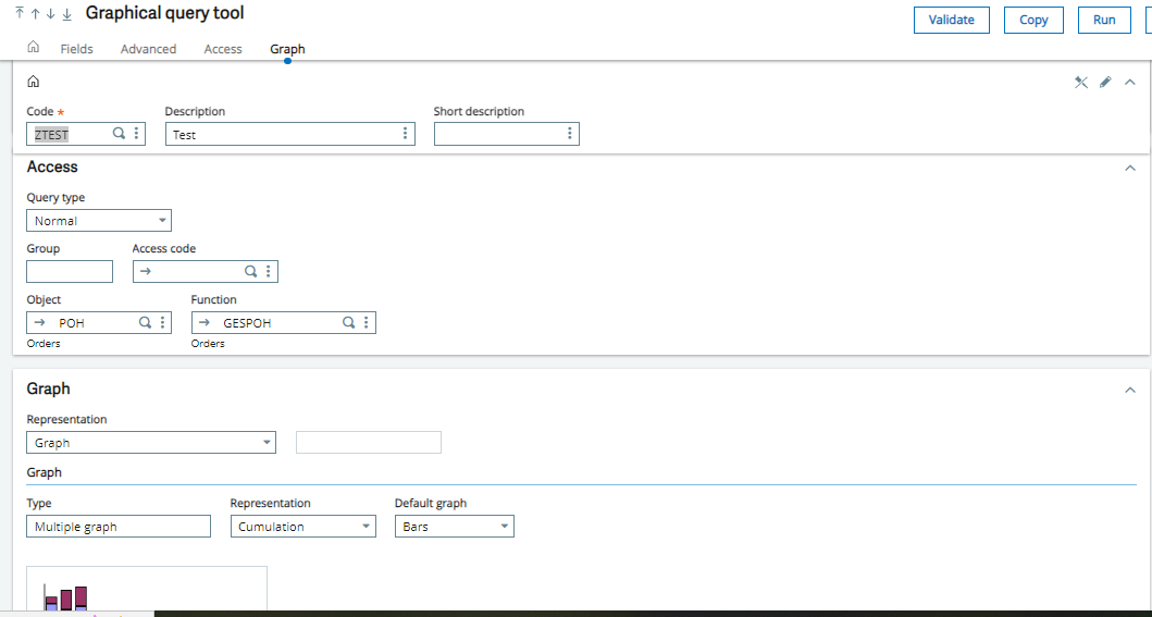 Find out how to create a graphical query tool using a graph in Sage X3 ...