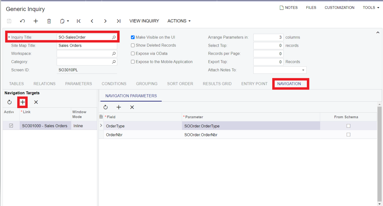 Learn How to add a side panel from a generic inquiry in Acumatica - GerminIT Innovation