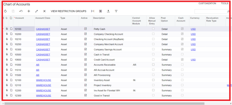 How to configure Inventory control Accounts in Acumatica ERP - GerminIT ...
