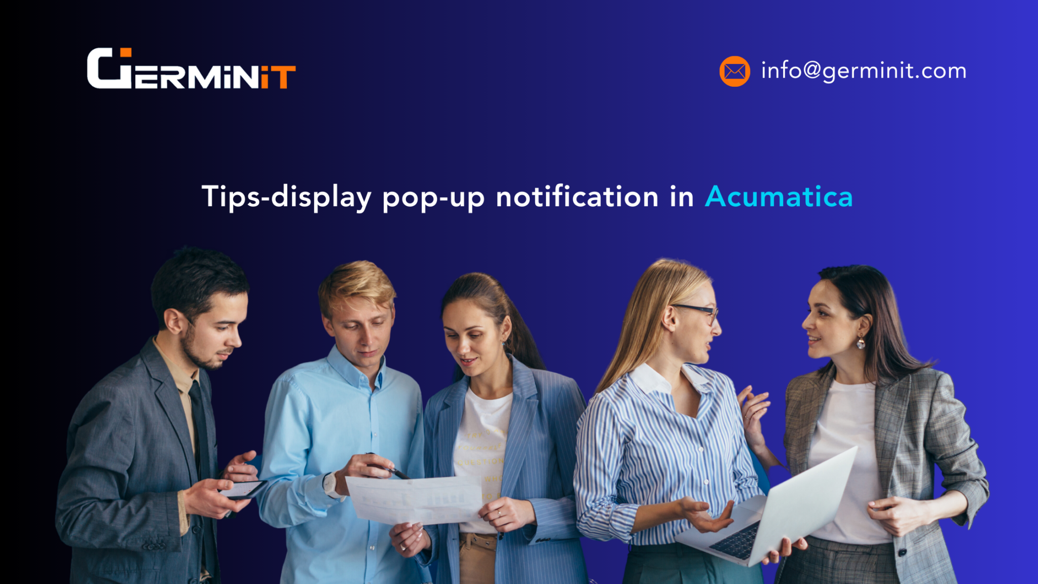 Tips: How to display pop up notifications in Acumatica - GerminIT ...